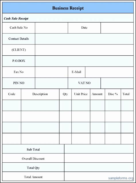 Locksmith Invoice Template