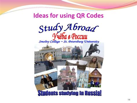 ppt qr codes addressing language visibility on campus powerpoint