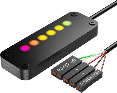 azmxdvp desktop computer power switch with touch sliding
