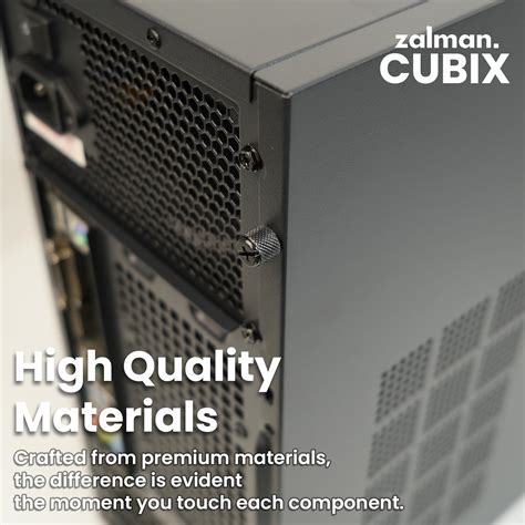 Mua Zalman Cubix Compact Matx Pc Case Micro Atxmini Itxdtx Sff Sfx