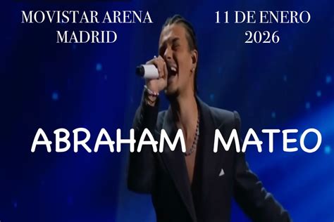 Abraham Mateo Celebra 20 Años De Su Carrera En Madrid ¡una Fiesta