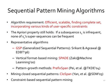 Chapter 7 Advanced Frequent Pattern Mining Ppt Download