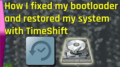How I Fixed My Bootloader Restored My System