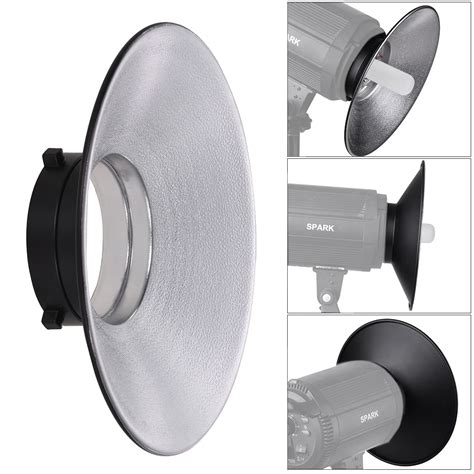 120 degree wide angle photography flash reflector bowens mount diffuser