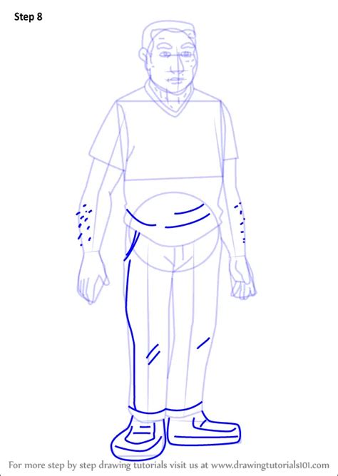 How To Draw Rocko From Undergrads Undergrads Step By Step