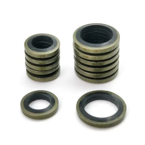 Hydraulic Self Centering Bonded Washers Nitrile Rubber Seal Nbr Oil