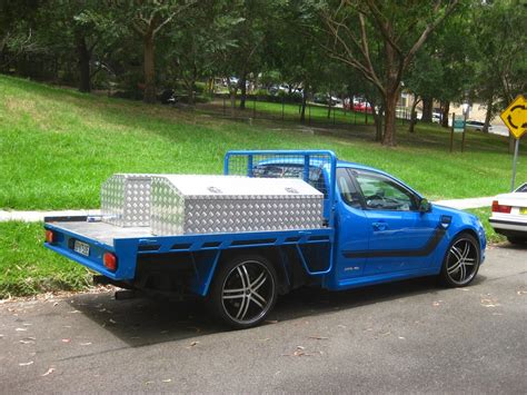 Aussie Old Parked Cars 2010 Ford Fg Falcon Xr6 Cab Chassis Ute