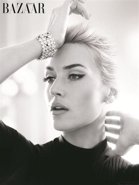 Kate Winslet In Harpers Bazaar Ive Really Learnt A Great Deal About