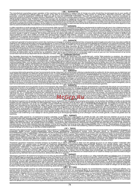 Telwin Speed Start 1812 — гарантия на оборудование условия и рекомендации по использованию 7476