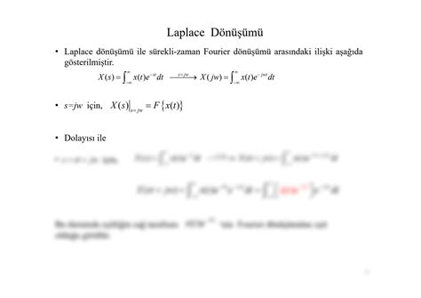 SOLUTION: Signals and systems laplace transform - Studypool