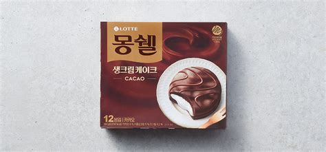 롯데제과 몽쉘 생크림 케이크 카카오 384g 마켓컬리
