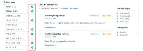 Configuring Code Patterns Codacy Docs Configuring Code Patterns Codacy Docs