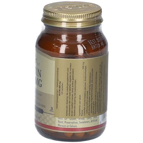 Solgar® Rutin 500 mg 100 St - Redcare Apotheke