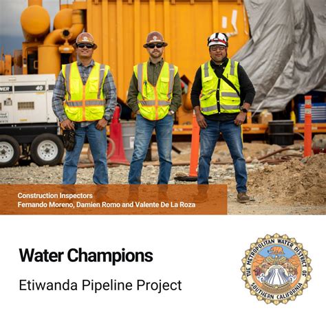 Laborday Waterchampions Socal Metropolitan Water District Of