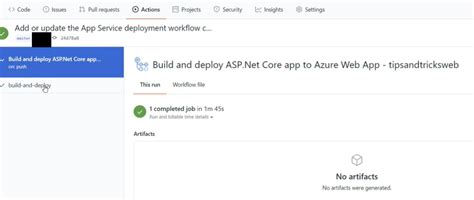 microsoft azure using github action in azure app service geeksforgeeks