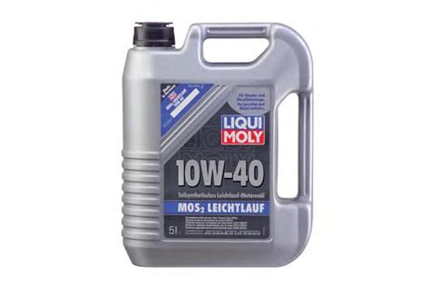 Масло Liqui Moly 10W40 Mos2 Leichtlauf (Молибден Дисулфид) 5L