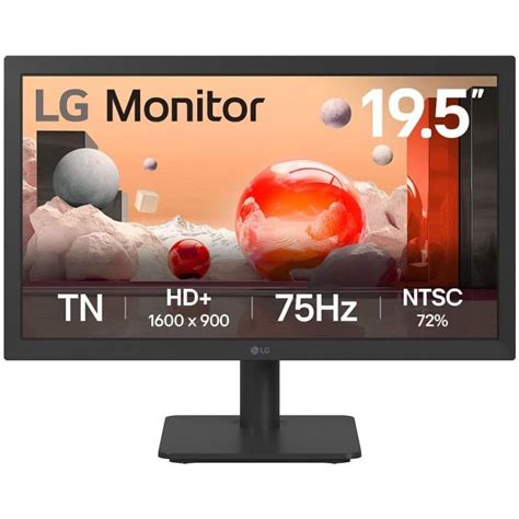 Lg 195″ 20u401a Tn 1600 X 900 Hd 75hz 2ms Hdmi D Sub Flicker Fre