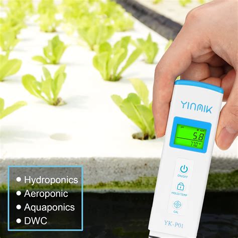 Yinmik Ph Meter Digital Ph Tester For Hydroponics Ph