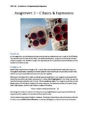 APSC 141 Assignment 2 Pdf APSC 141 Introduction To Programming For