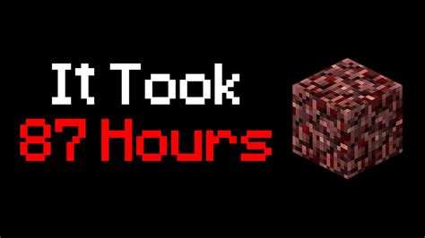The Cost Of 1 Netherrack In Minecrafts H̶a̶r̶d̶e̶s̶t̶ Mod Youtube