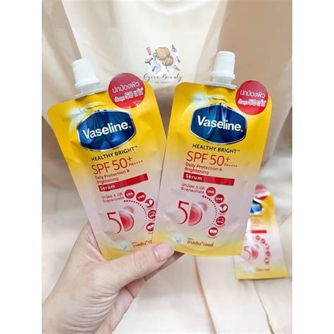 Jual Vaseline Gluta Hya Sachets 30ml Manufactured In Thailand Shopee Indonesia