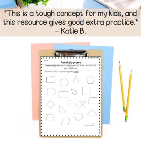 Naming Classifying Polygons Geometry Math Worksheets By Basic Biz Teaching