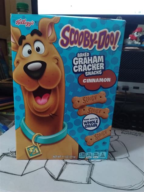 Scooby Doomy Scooby Snacks Graham Crackers By Truetelebugsfan468 On