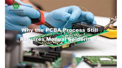 Why The Pcba Process Still Requires Manual Soldering？