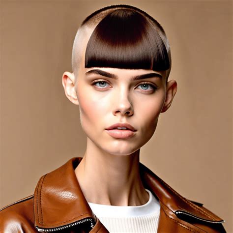 15 Buzz Cut With Bangs Ideas To Refresh Your Look Burst Of Style