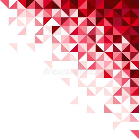 Background Of Geometric Shapes Colorful Mosaic Pattern Stock Vector Illustration Of