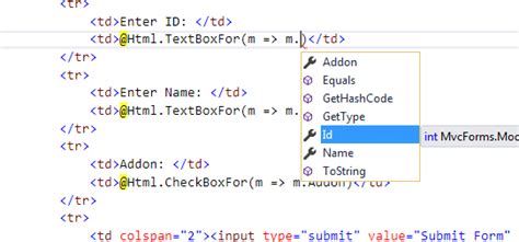 Ways To Create Form In ASP NET MVC