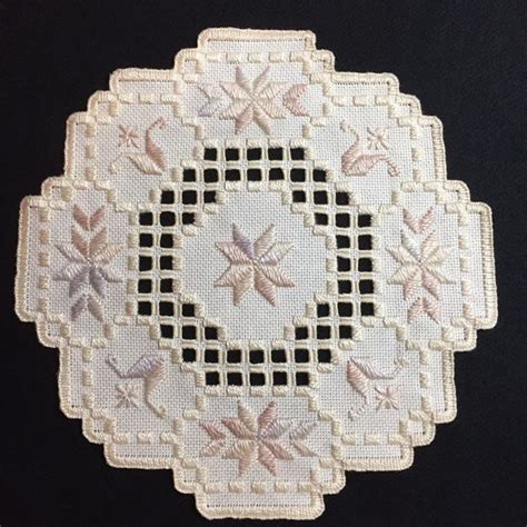 Hardanger Doily Embroidery Hardanger Embroidery Learn Embroidery Embroidery Tutorials