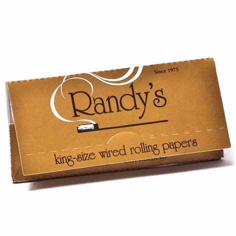 Randys Wired King Size Rolling Papers Rolling Ace