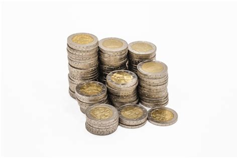 premium photo stack of ascending coins wealth success finance