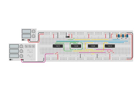 Circuit Design Course Project Mod 8 Counter Tinkercad