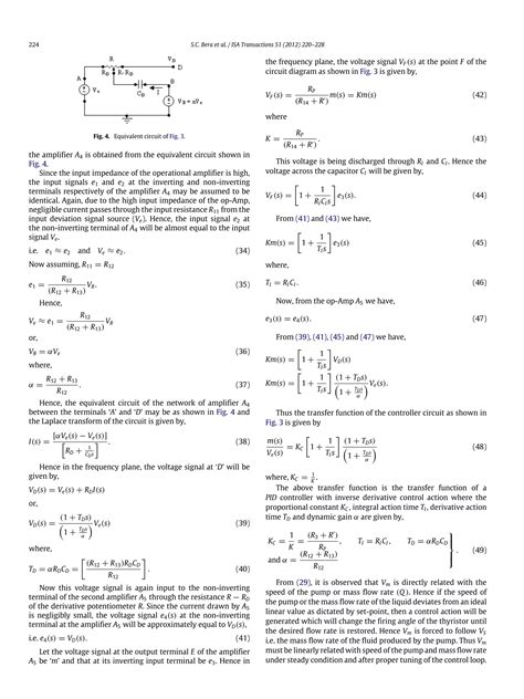 An Opto Isolator Based Linearization Technique Of A Typical Thyristor Driven Pump Pdf