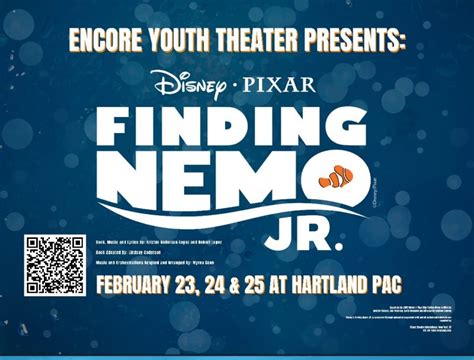 Encore Youth Theater Presents Finding Nemo Jr Hartland Living