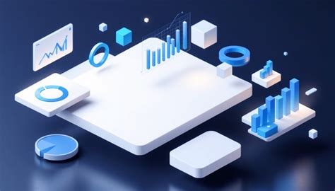 Free 3d Analytics Display Image 3d Isometric Analytics Download