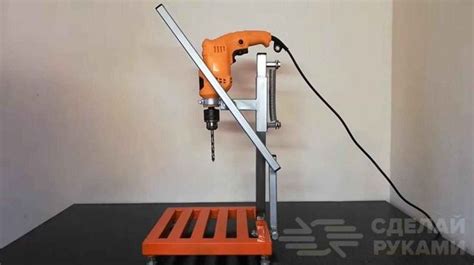 Стойка для дрели своими руками 12 вариантов конструкции