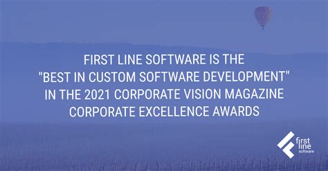 First Line Software In The Best In Custom Software Development 2021 List