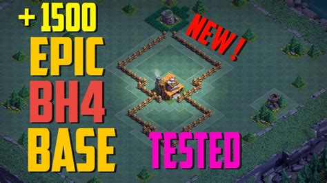 Most Epic Builder Hall 4 Base Bh4 Defense Replay Bh4 Base Layout