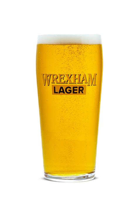 Wrexham Lager Pint Glass