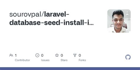 GitHub Sourovpal Laravel Database Seed Install In Route