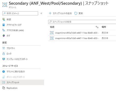 Azure Netapp Files で Cross Region Replication を試す！
