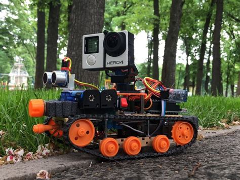 Arduino Robot W Gopro And Fpv Iphone Control Via Bluetooth Arduino