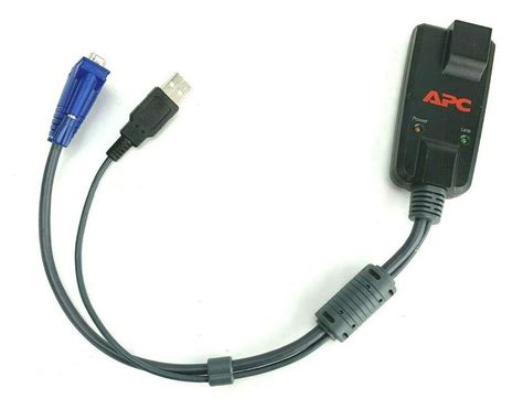Apc Kvm Usb Kvm 2g Server Module Virtual Media Rj45 Vga Windows Unix