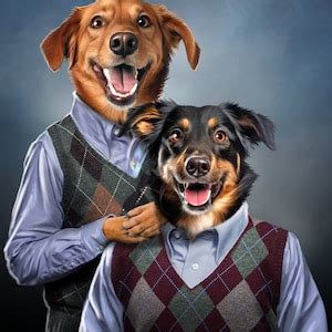 Step Brothers Family Portrait Funny Portrait Family Gift Ideas Personalised Mom Gift