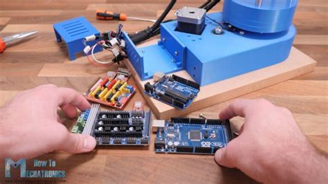 Laser Engraving With Diy Arduino Scara Robot How To Mechatronics