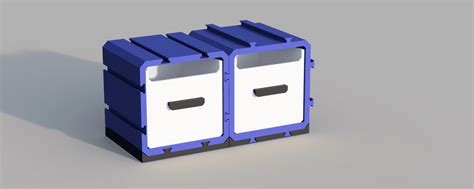 Modular Storage Bins 3d Model By Cleyey On Thangs