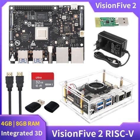 Visionfive 2 Risc V Integrated 3d Gpu 4gb 8gb Ram Starfive 15ghz 64 Bit Rv64gc Jh7110 Processor